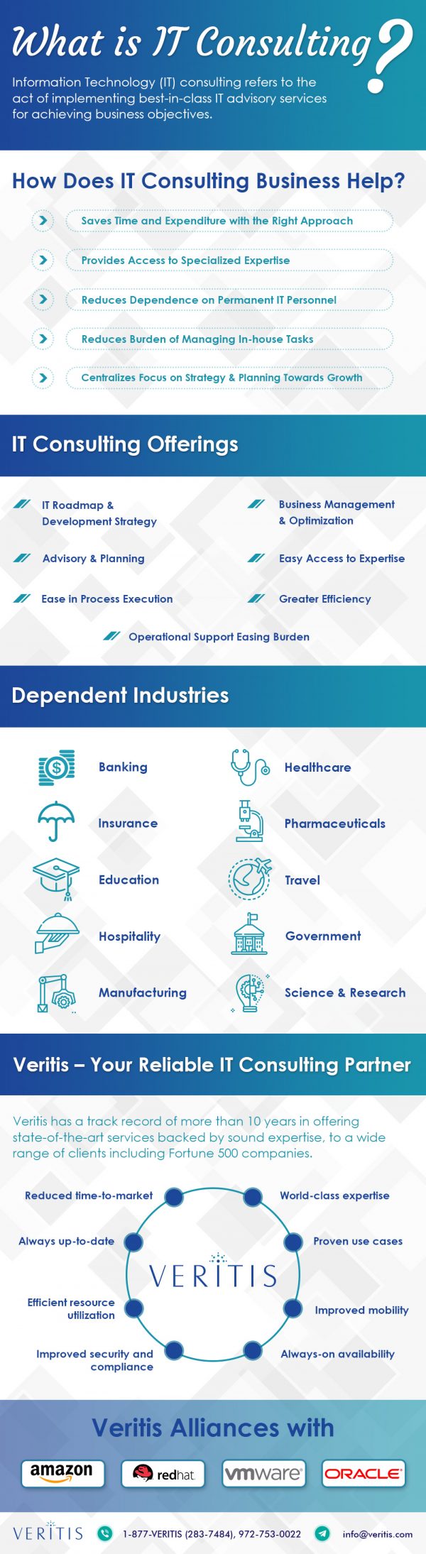 How Does IT Consulting Services Business Help | Infographic